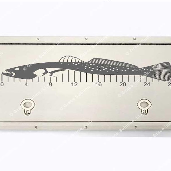 Fish Ruler Svg - Etsy