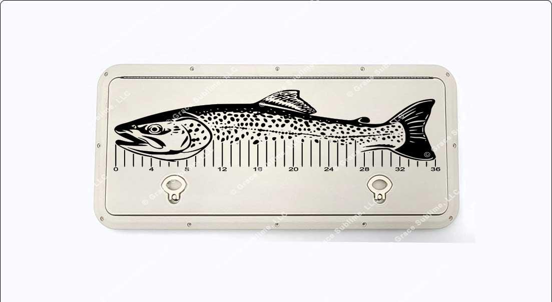 CUSTOM FISH RULERS for Your Boat, Ice Chest, Etc. Multiple Different ...
