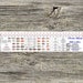 State Specific Saltwater Fish ID and Regulations Ruler Decals Tx La Ms ...