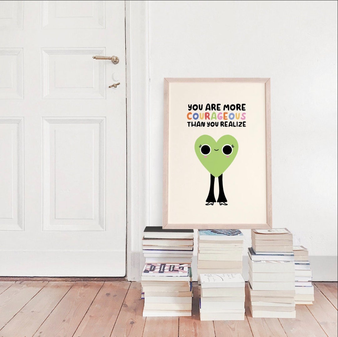 Self Love Printable Art, Kid Room Art, Digital Download Print, Wall ...