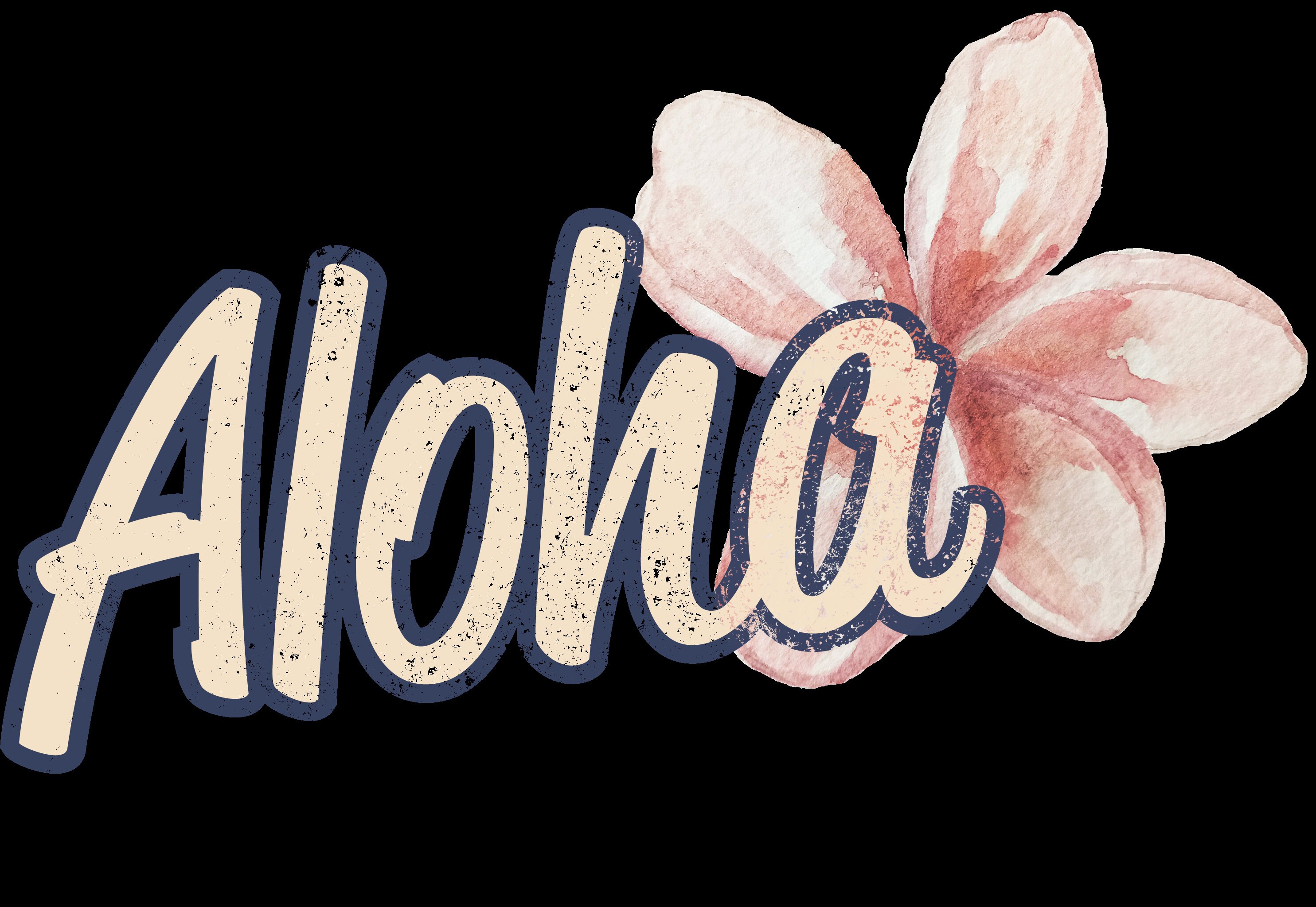 Aloha Vinyl Sticker - Etsy