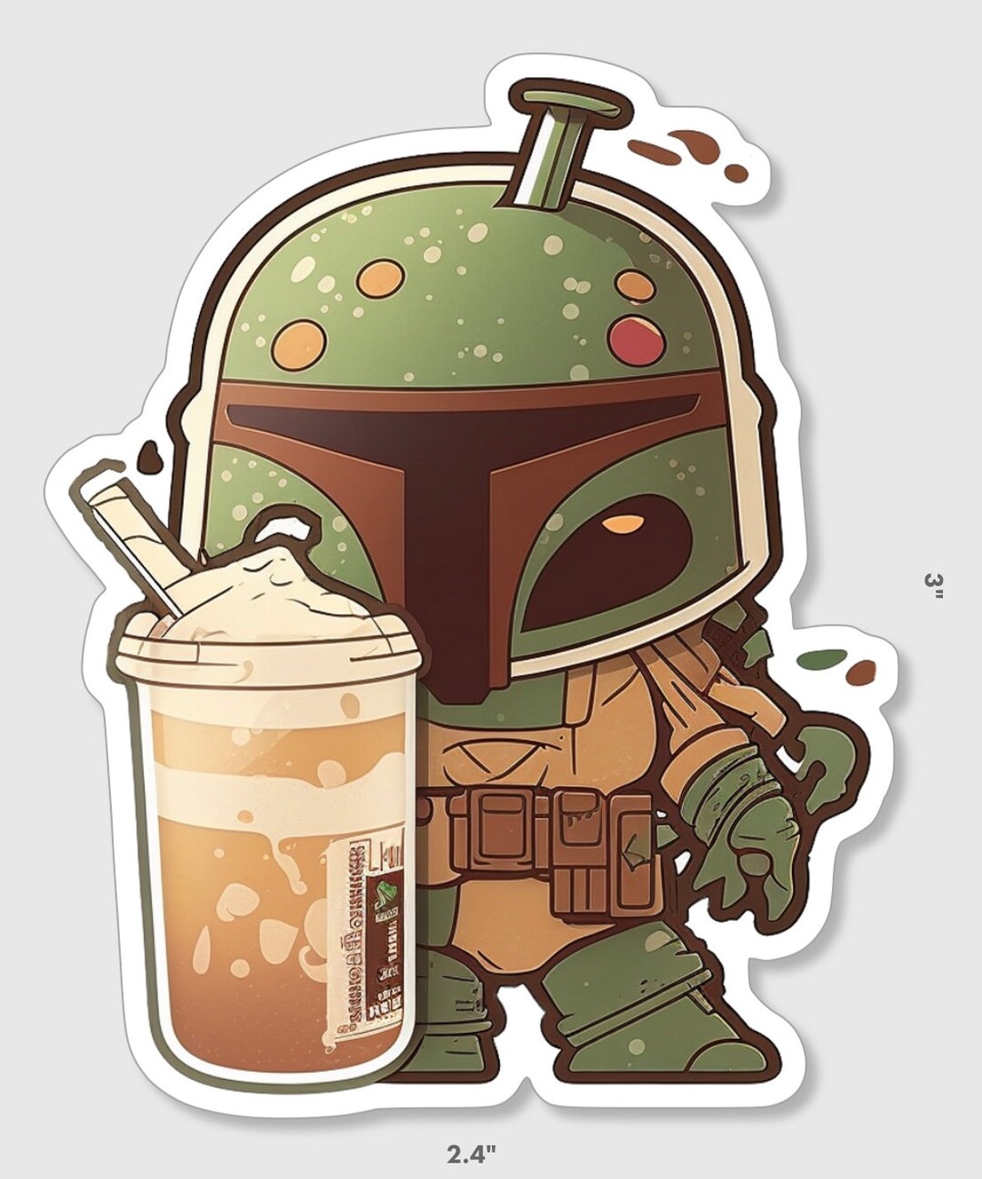 BOBA Tea Vinyl Sticker - Etsy