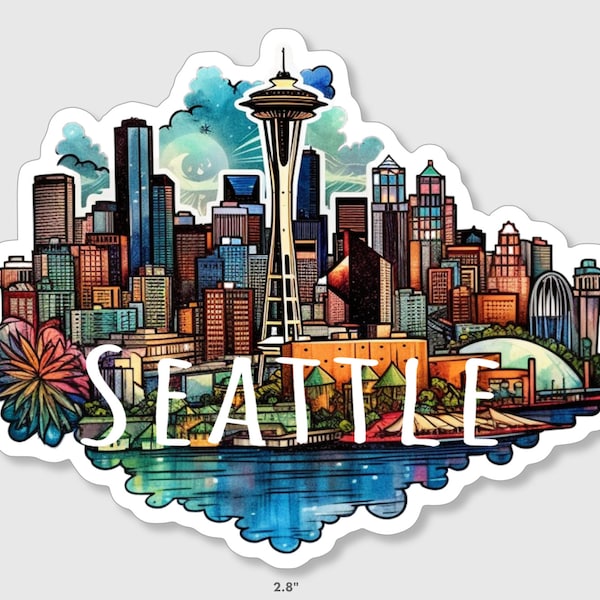 Seattle Decals - Etsy