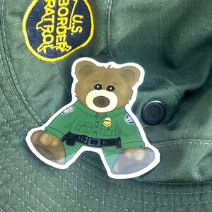Border Patrol Sticker Gift Sticker Law Enforcement Gift Kids Stickers ...