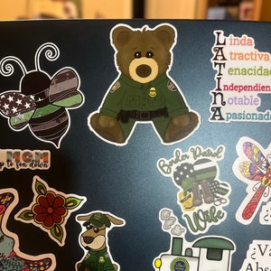 Border Patrol Sticker Gift Sticker Law Enforcement Gift Kids Stickers ...