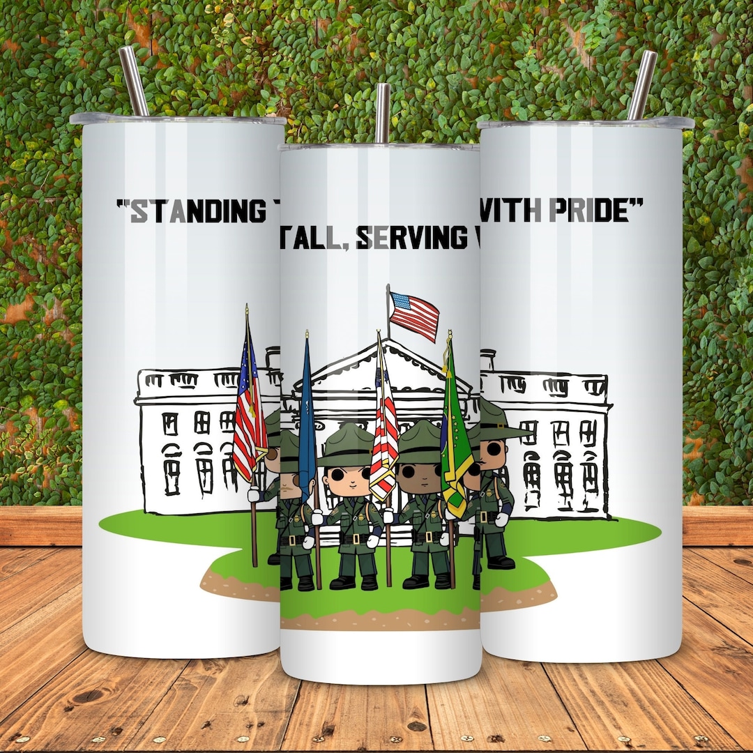 Border Patrol Tumbler Wrap Honor Guard Pops Inspired Tumbler Wrap Law ...