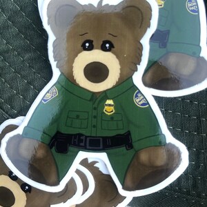 Border Patrol Sticker Gift Sticker Law Enforcement Gift Kids Stickers ...