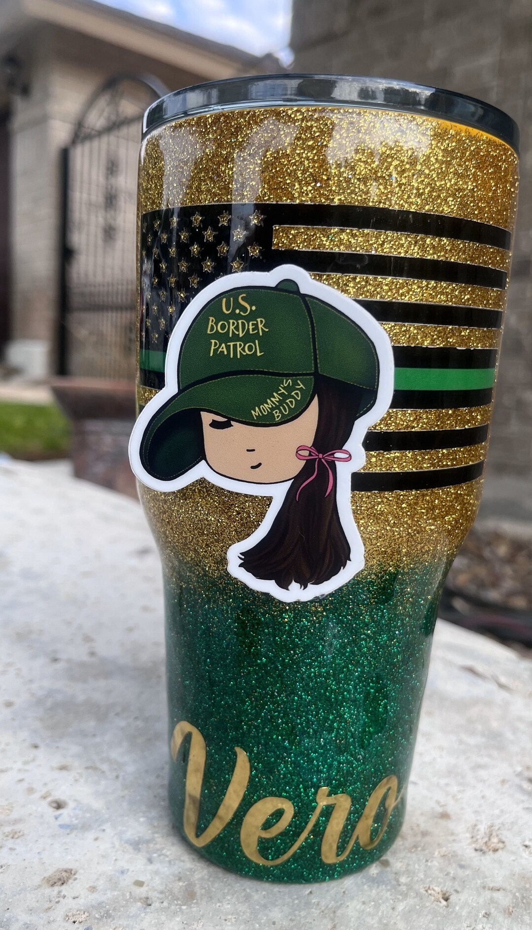 Border Patrol Sticker Daughter Gift Girl Doll Sticker Law Enforcement ...