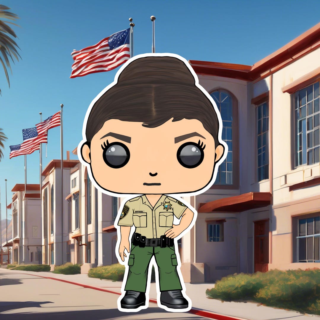 CDCR Officer Sticker: California Law Enforcement, Funko Pop Style - Etsy