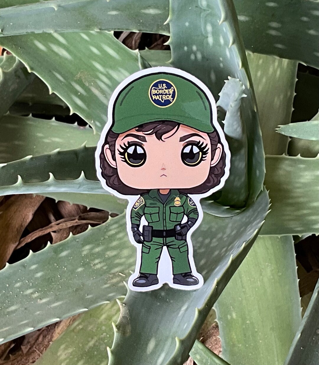 Border Patrol Sticker Laptop Sticker Law Enforcement Stickers for Girls ...