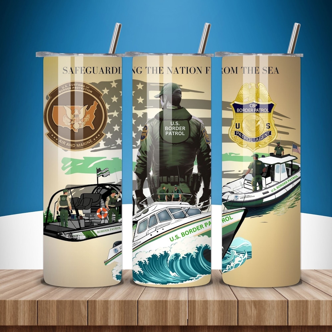Border Patrol Gift,homeland Security Boat Patrol,law Enforcement Gift ...