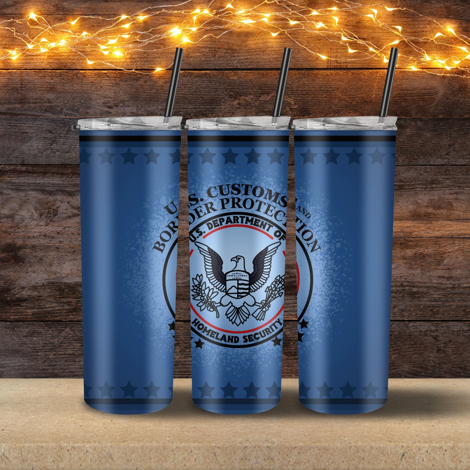 Border Patrol Gift Tumbler Wrap,us Patrol Agent, Law Enforcement ...
