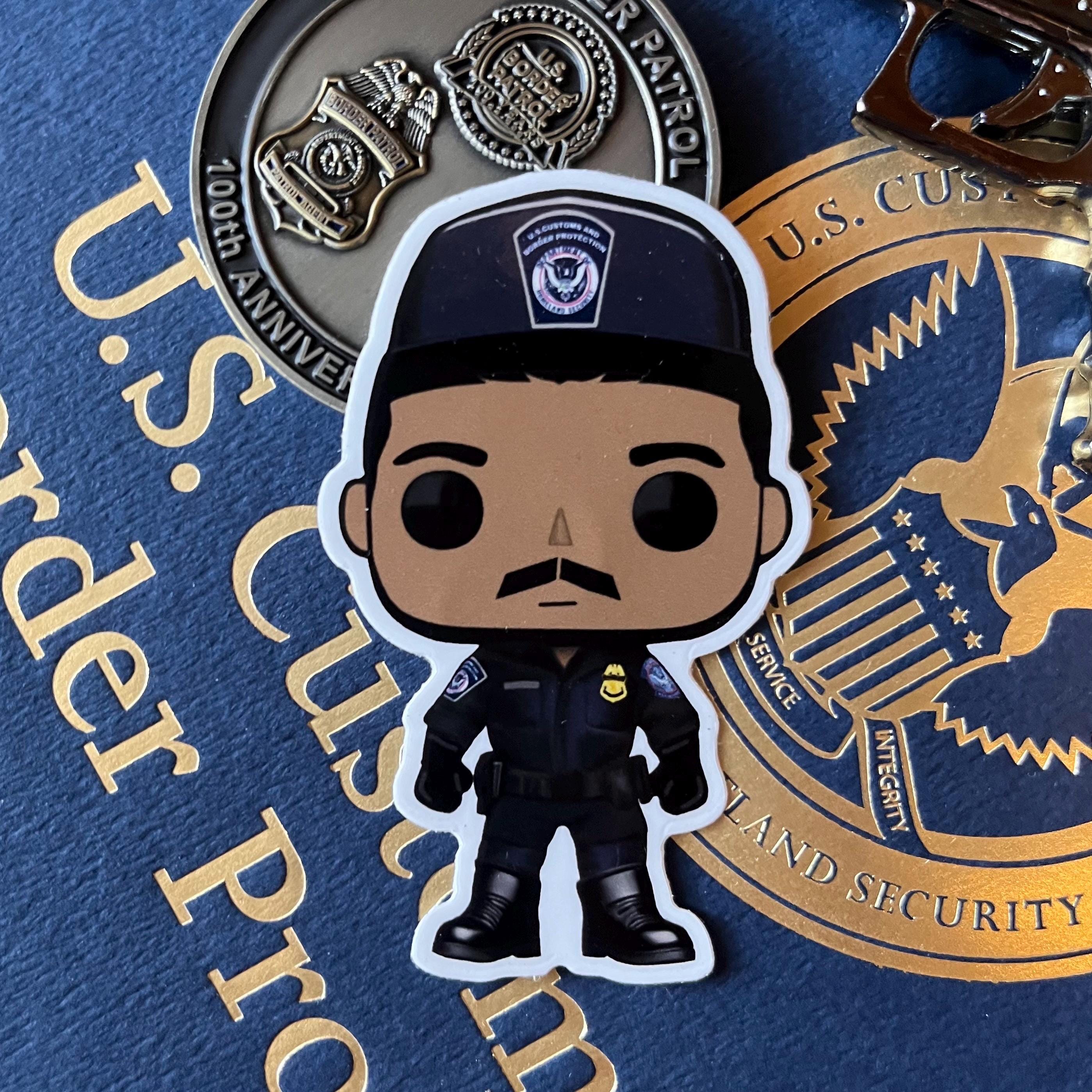 U.S Customs and Border Protection Sticker Border Patrol Sticker Laptop ...