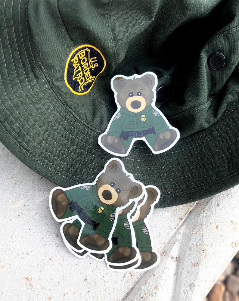 Border Patrol Sticker Gift Sticker Law Enforcement Gift Kids Stickers ...
