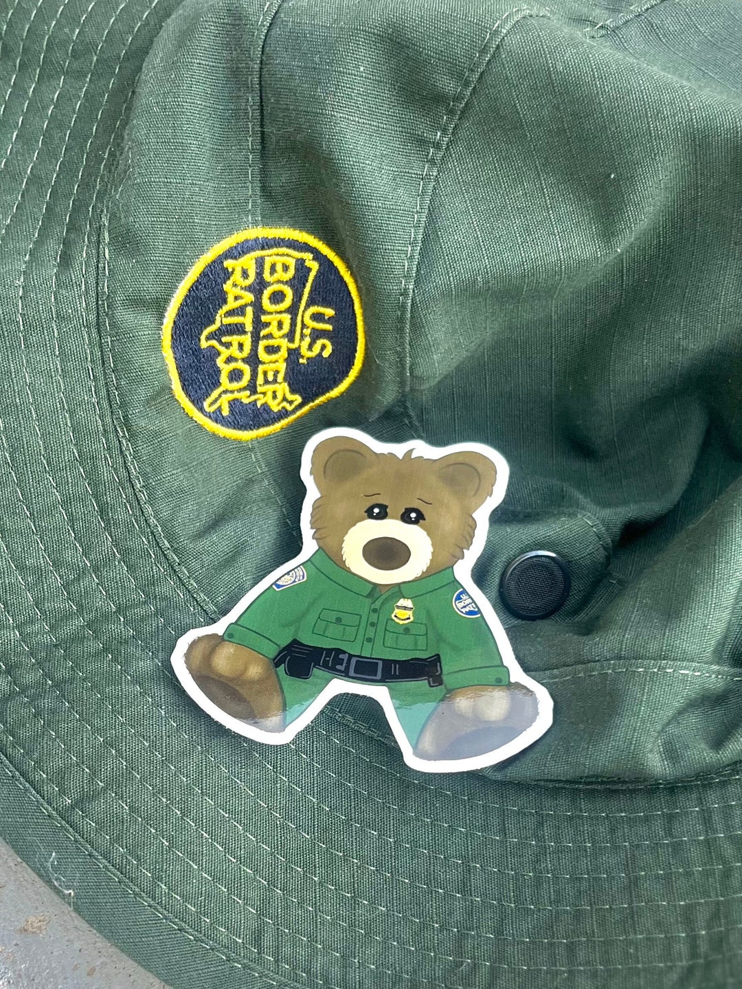 Border Patrol Sticker Gift Sticker Law Enforcement Gift Kids Stickers ...