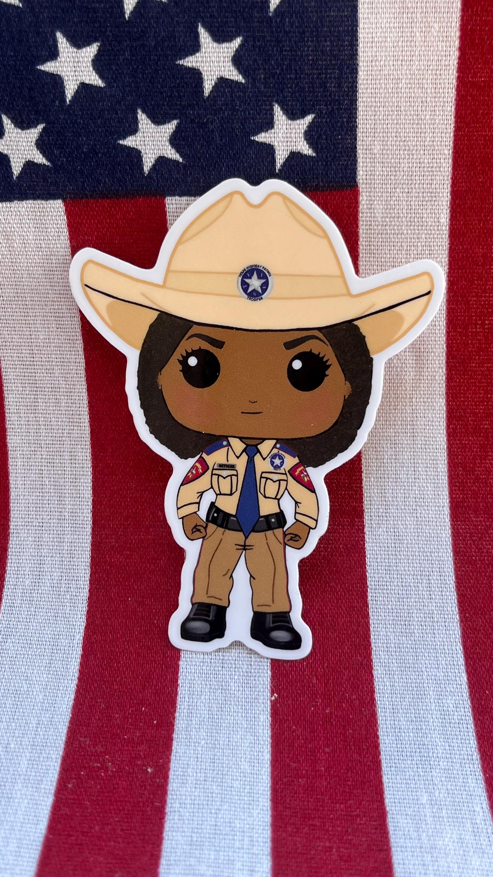 Texas State Trooper Sticker Laptop Sticker Law Enforcement Stickers ...