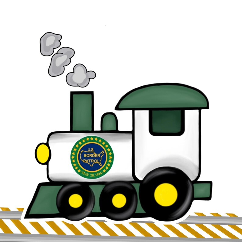 Border Patrol Sticker Gift Kids Laptop Sticker Law Enforcement Stickers ...