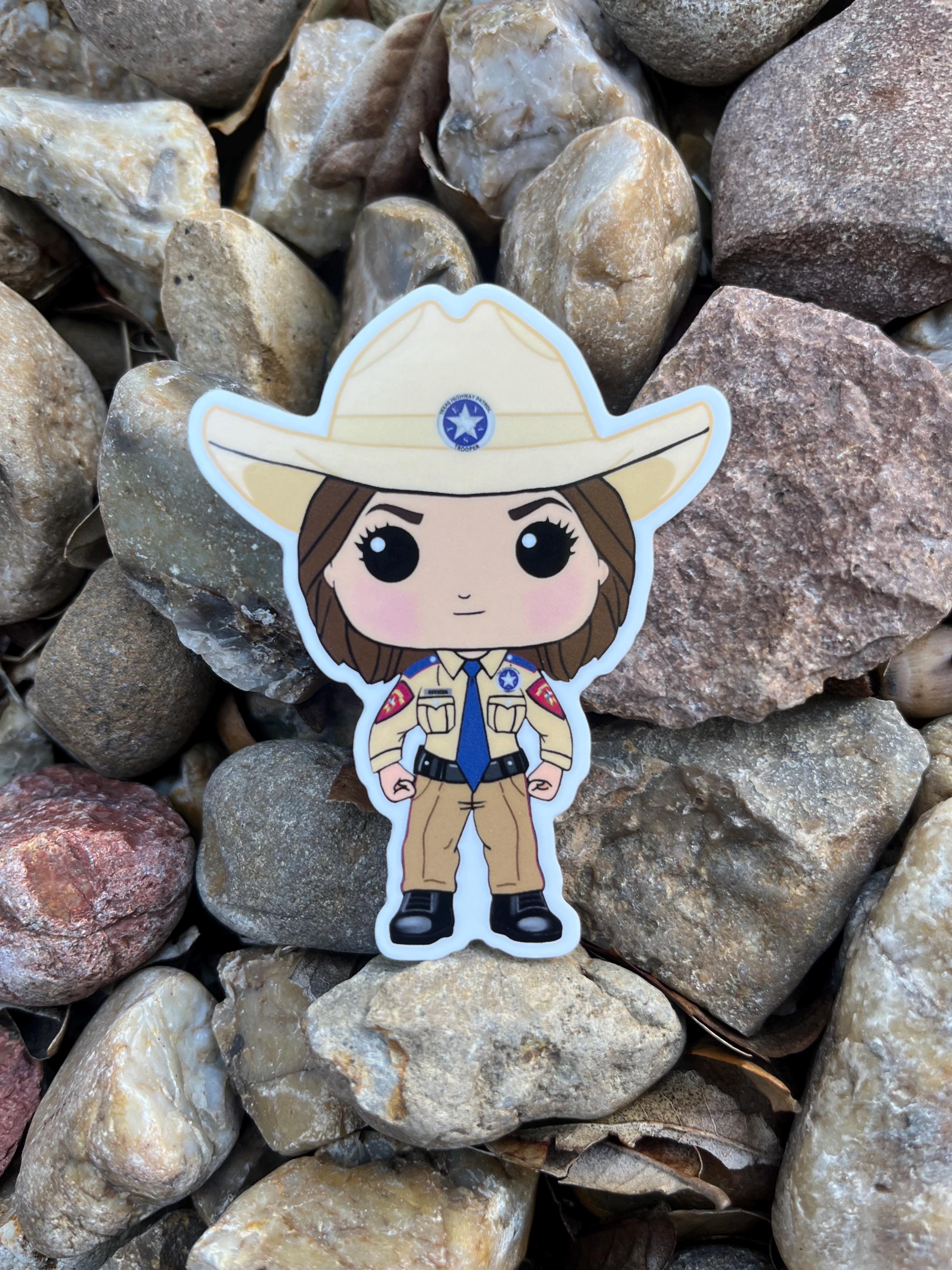 Texas State Trooper Sticker Laptop Sticker Law Enforcement Stickers ...