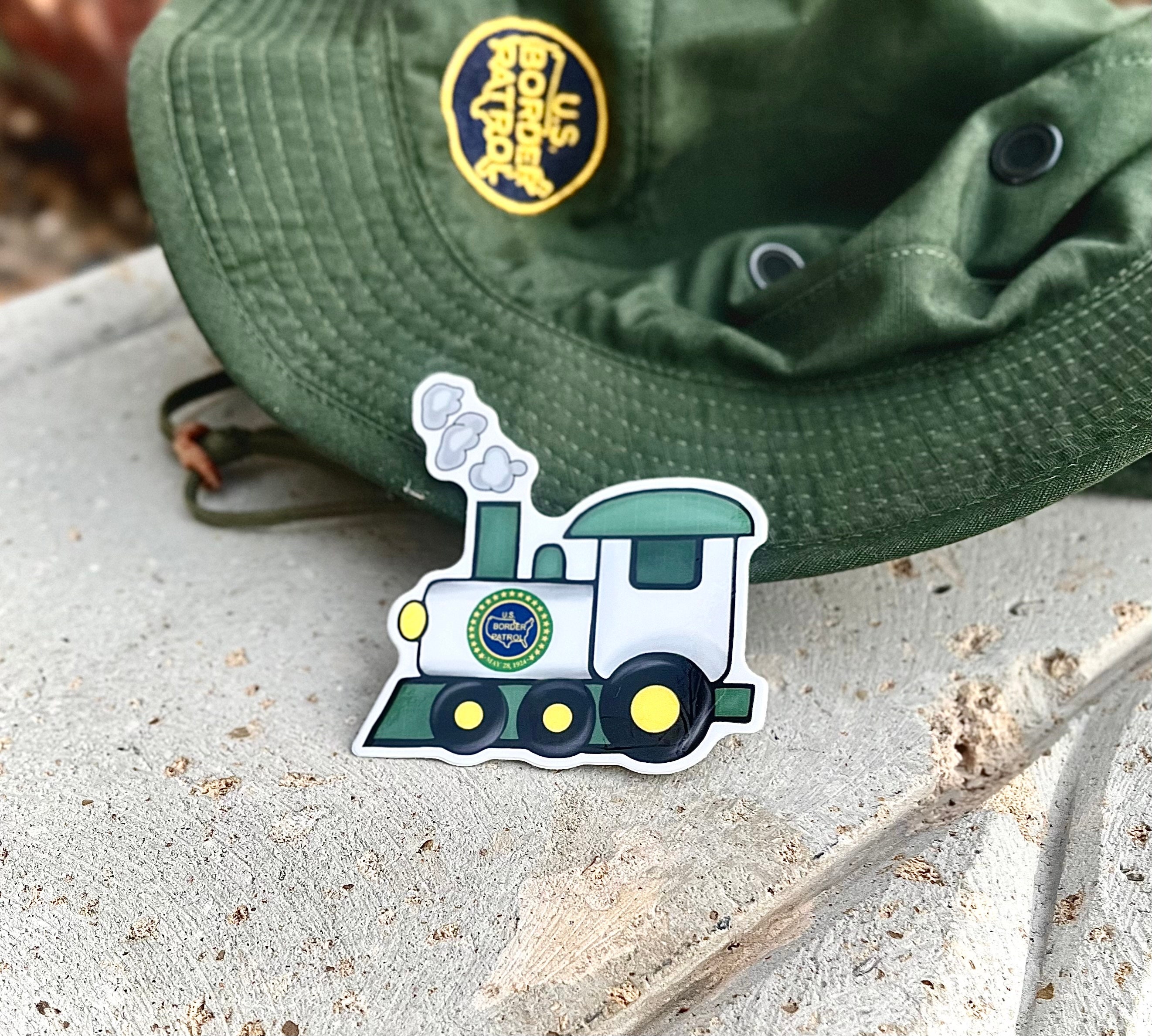 Border Patrol Sticker Gift Kids Laptop Sticker Law Enforcement Stickers ...