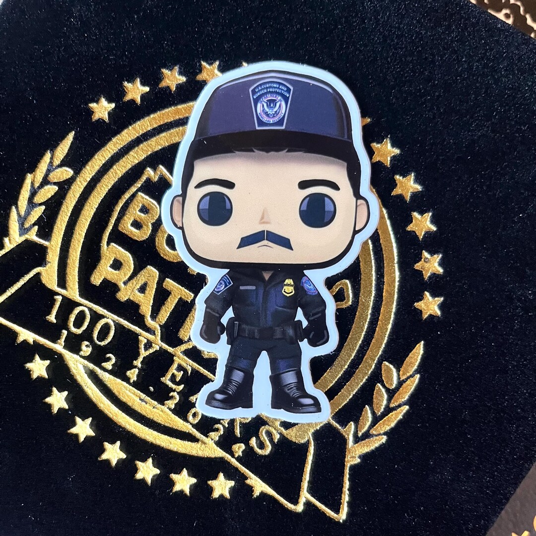 U.S Customs and Border Protection Sticker Border Patrol Sticker Laptop ...