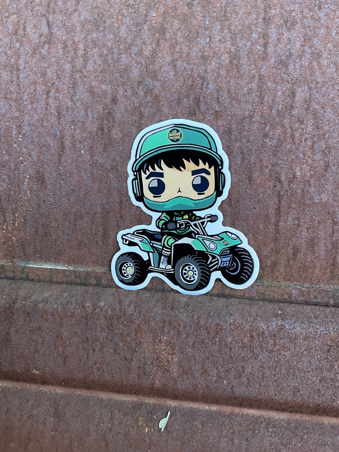 Border Patrol ATV Rider Sticker: Law Enforcement Gift - Etsy