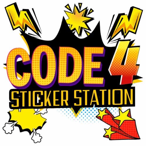 Code4stickerstation - Etsy