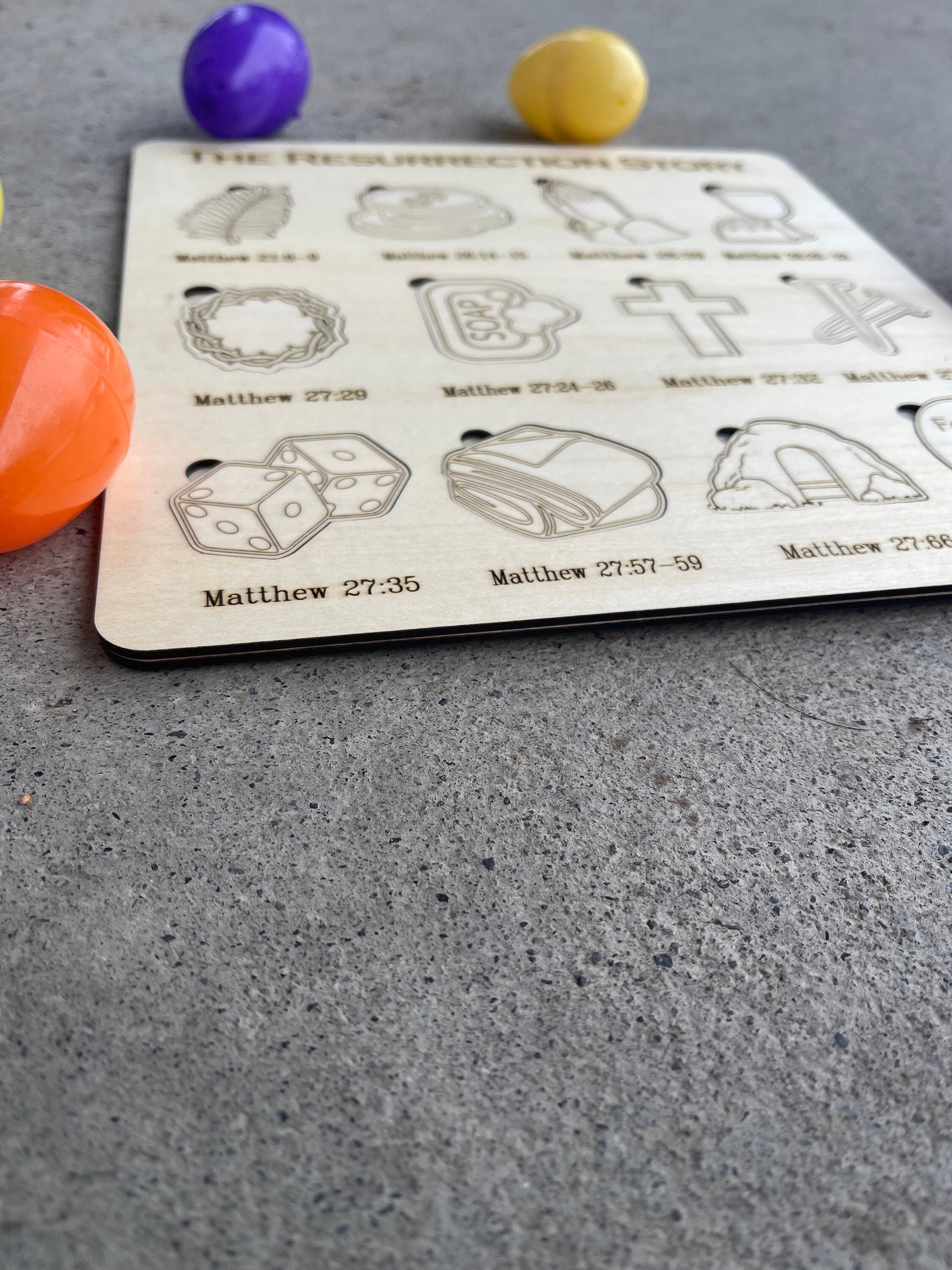 Resurrection Egg Puzzle. Easter Puzzle. Christ-centered Easter ...