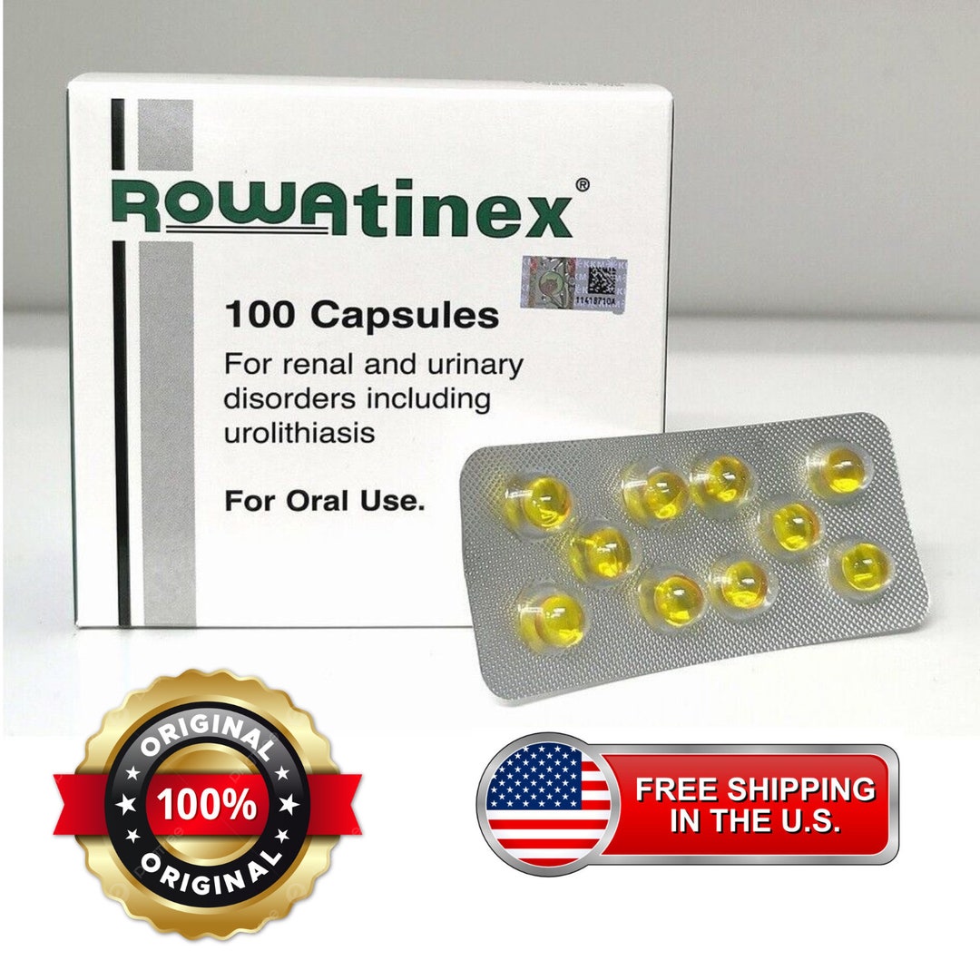 Rowatinex 100 Capsules for Renal & Urinary Disorder - Etsy