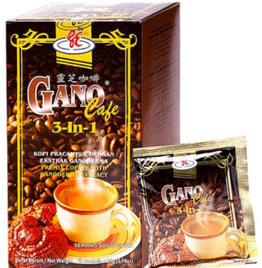 3 Boxes 60 Sachets Gano Excel Cafe 3 in 1 Coffee Ganoderma - Etsy Canada