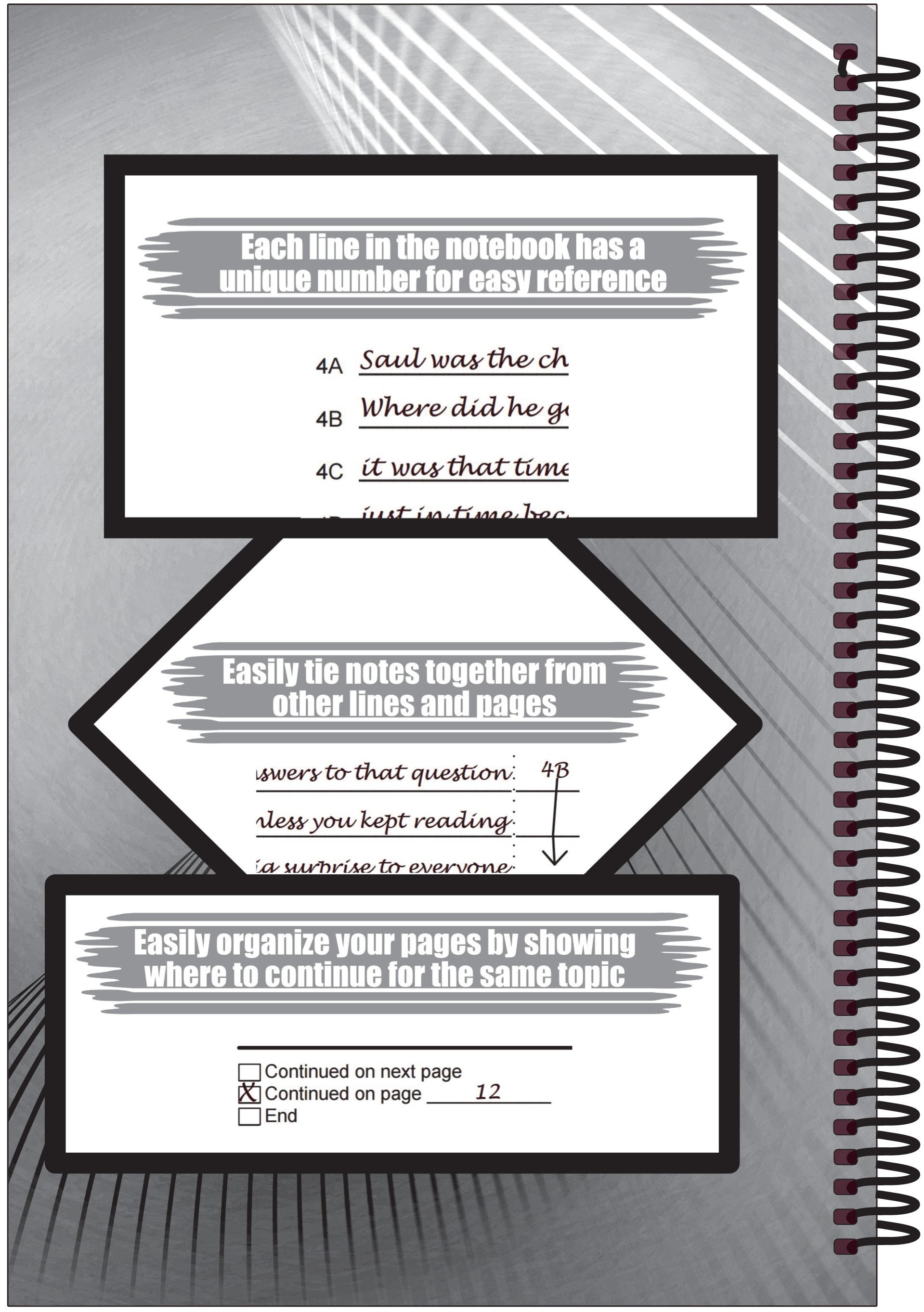 Smart Note-takers Notebook and Journal (blue) - Etsy