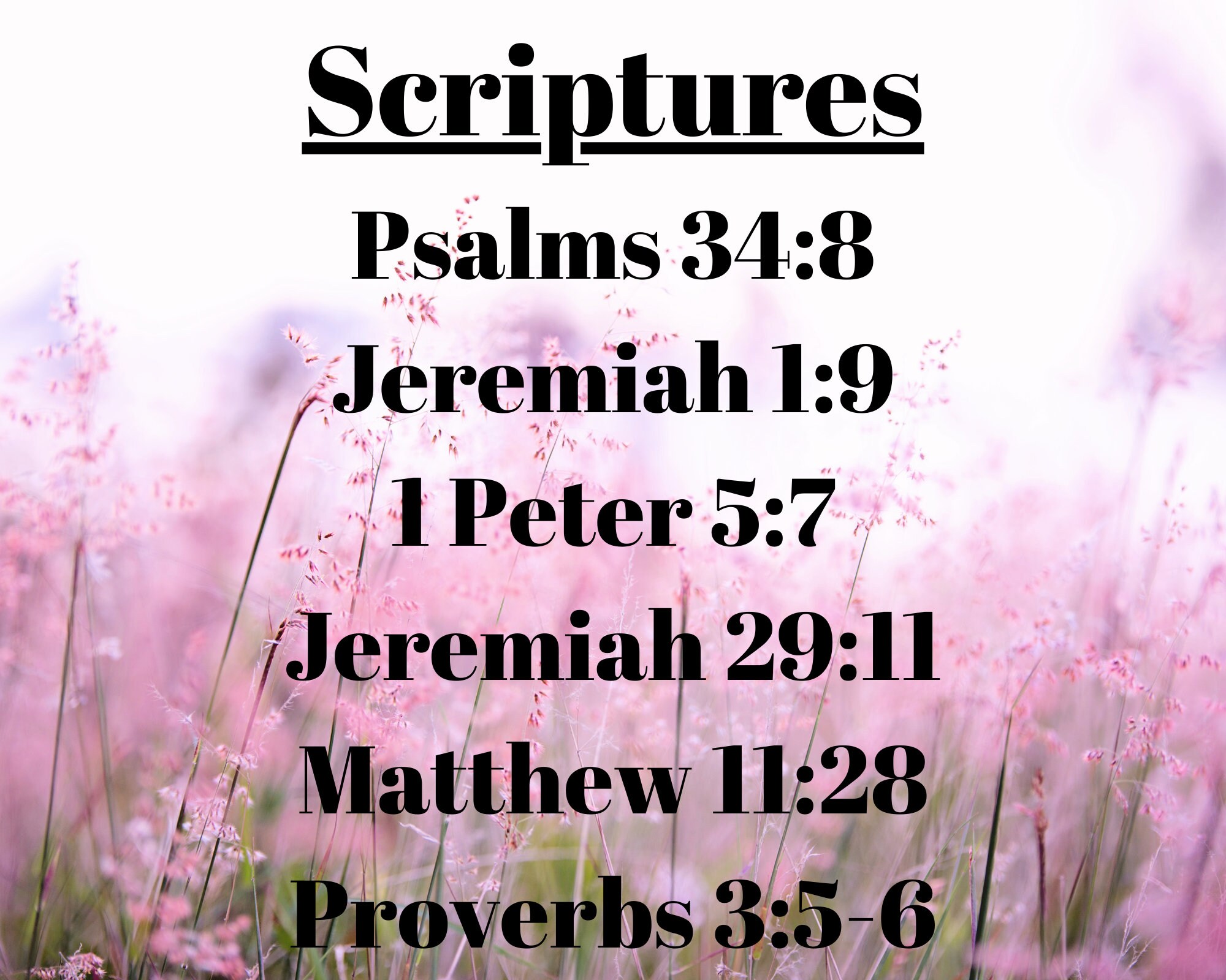 Scriptures and Flowers, Coloring Pages - Etsy