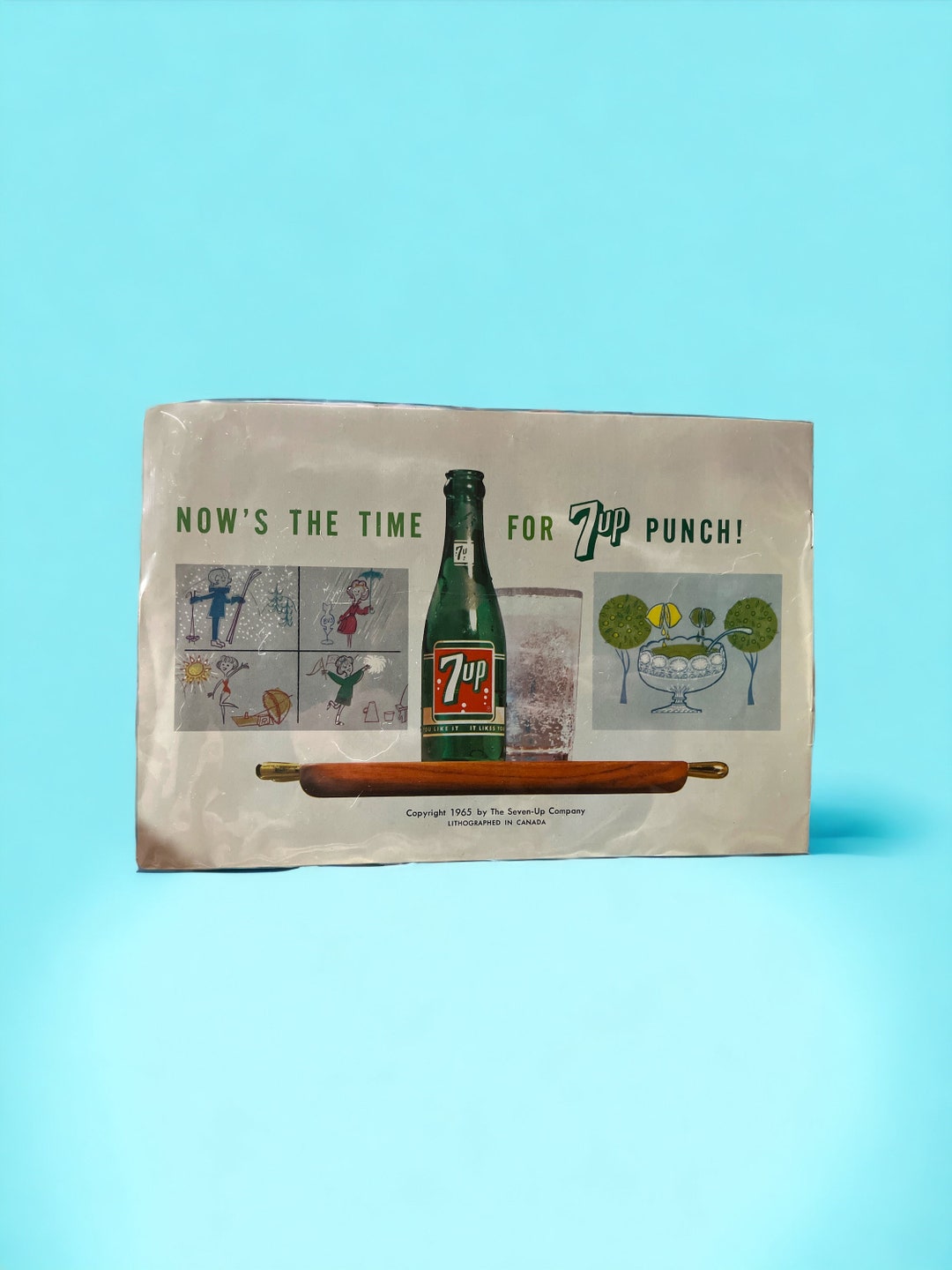 7-UP Advertising 1965 7UP Punch Parties Booklet - Etsy
