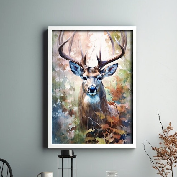 Buck Painting - Etsy