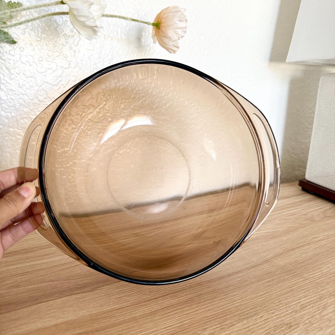 Vintage 1970s Fireside Amber Pyrex 2 Qt Casserole Dish – 024 / 624C ...