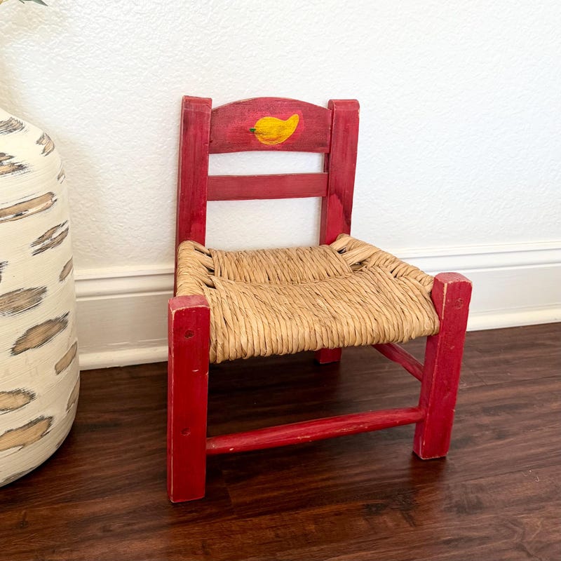 Mexico Painted Chair - Etsy