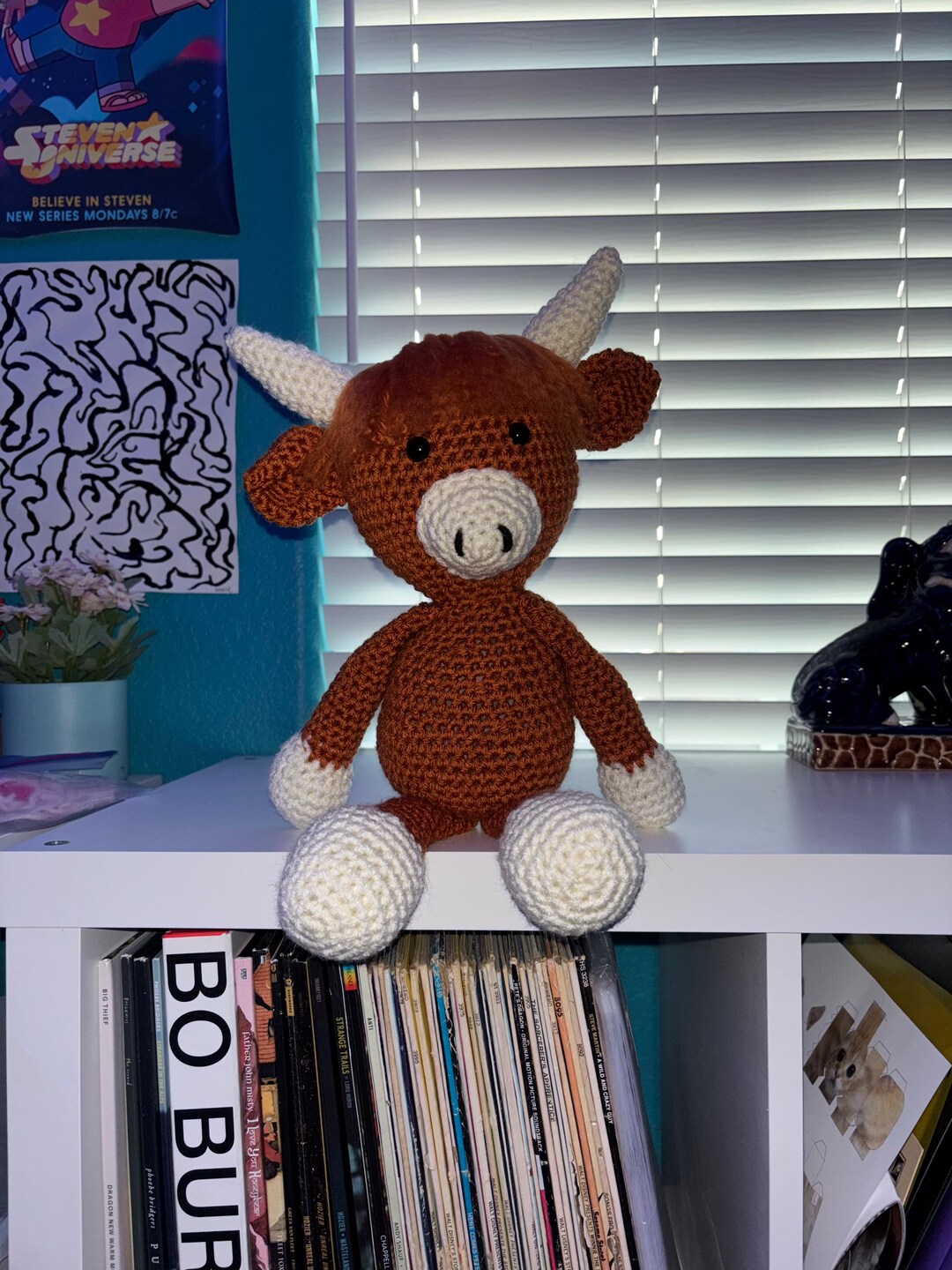 Crochet Yak Plushie - Etsy