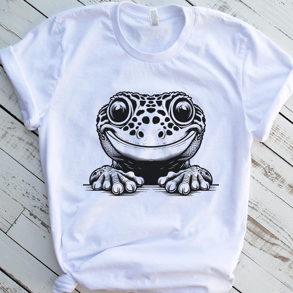153 Gecko Laser Engraving SVG Bundle: Reptile Silhouettes, Lizard CNC ...