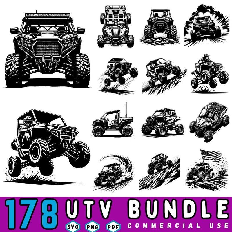 Utv Svg - Etsy