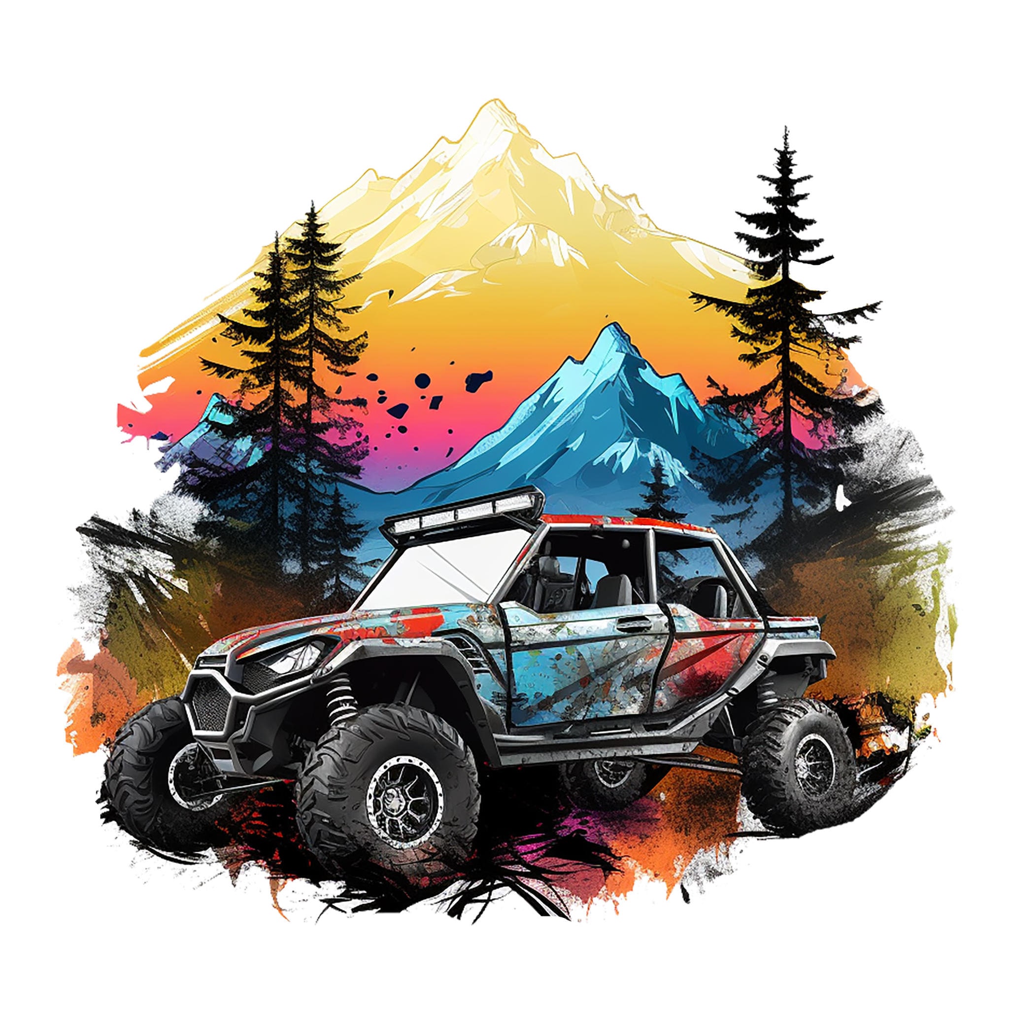 UTV Sublimation PNG Design 35 Files UTV Designs Bundle, Sunset, Nature ...