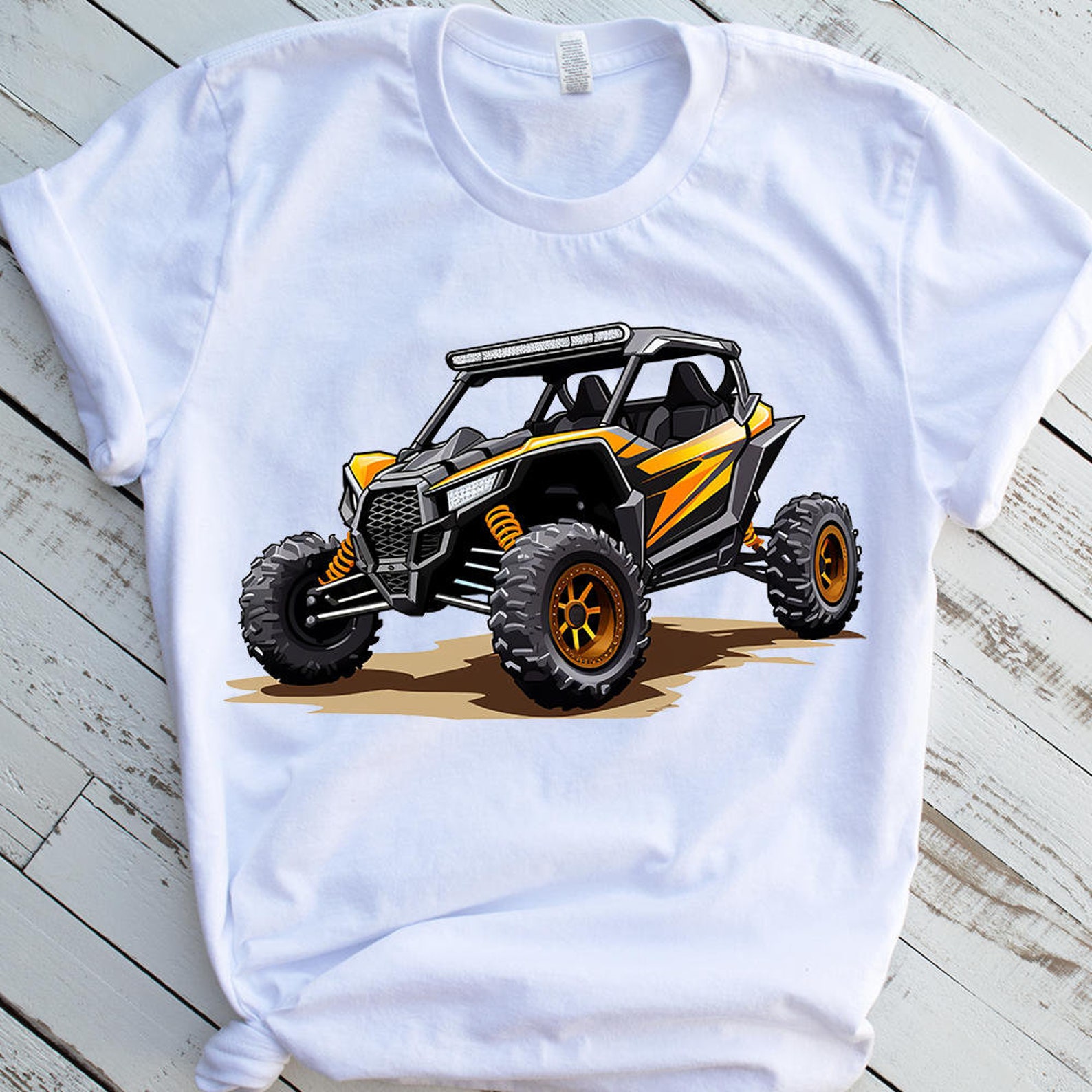 UTV Sublimation PNG Design - #03 Artistic UTV Cartoon Style - Instant ...