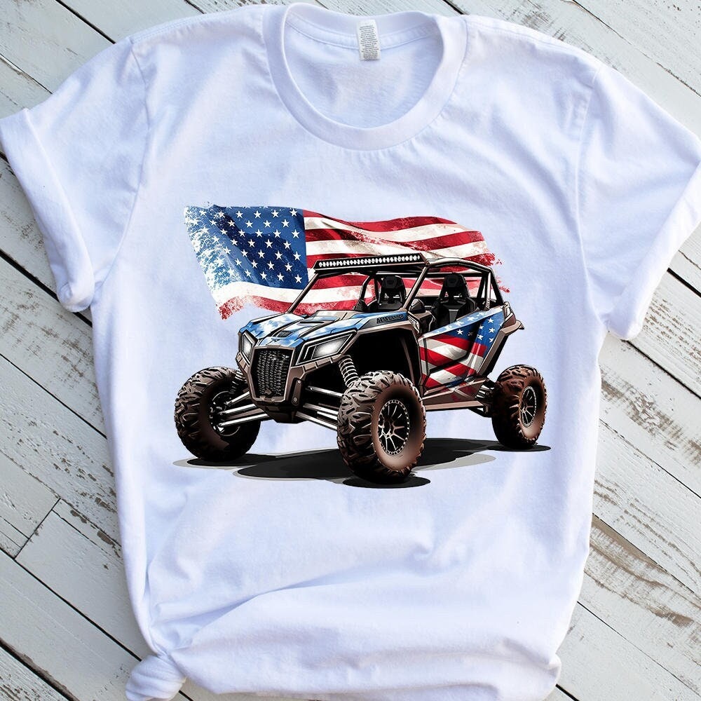 UTV Sublimation PNG Design - Utv Digital Illustration in a USA Flag ...