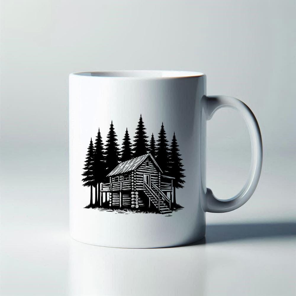 178 Log Cabin Laser Engraving SVG Bundle: Rustic Lodge Laser Cut Files ...