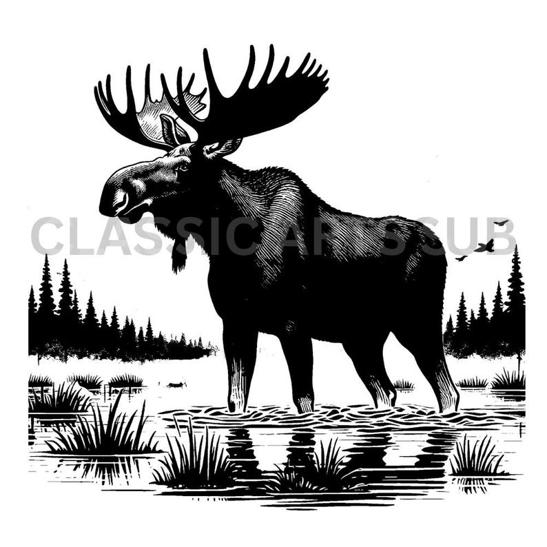 Wilderness Animal Scene SVG Bundle: Forest Wildlife Cut Files ...