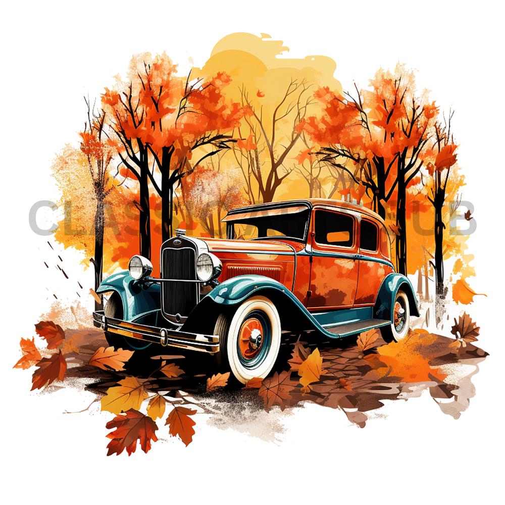 Classic Car Bundle Sublimation PNG File - Creative Arts and Classic ...