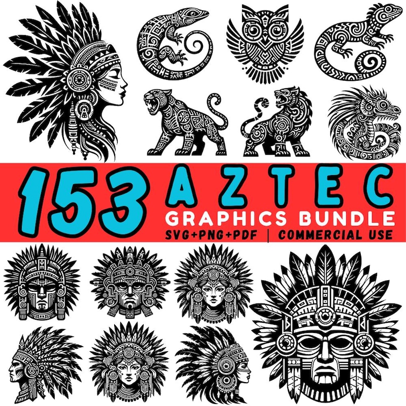 Aztec Cricut - Etsy