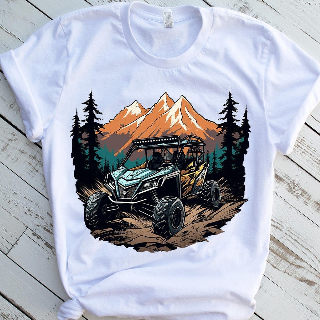 UTV Sublimation PNG Design - UTV Mix With Natures and Trees Artsy ...