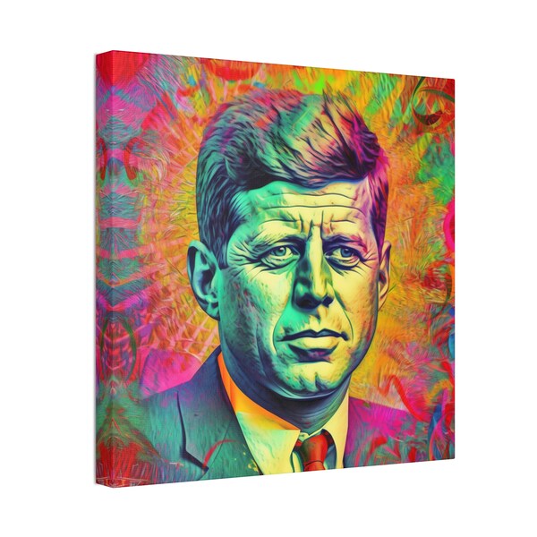 John F Kennedy Painting - Etsy