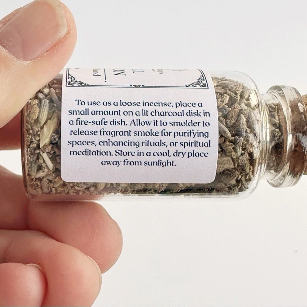 Full Moon Herbal Incense Blend Harness Lunar Magic - Etsy