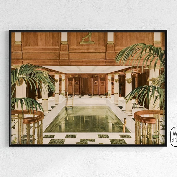 Swimming Pool Poster - Etsy