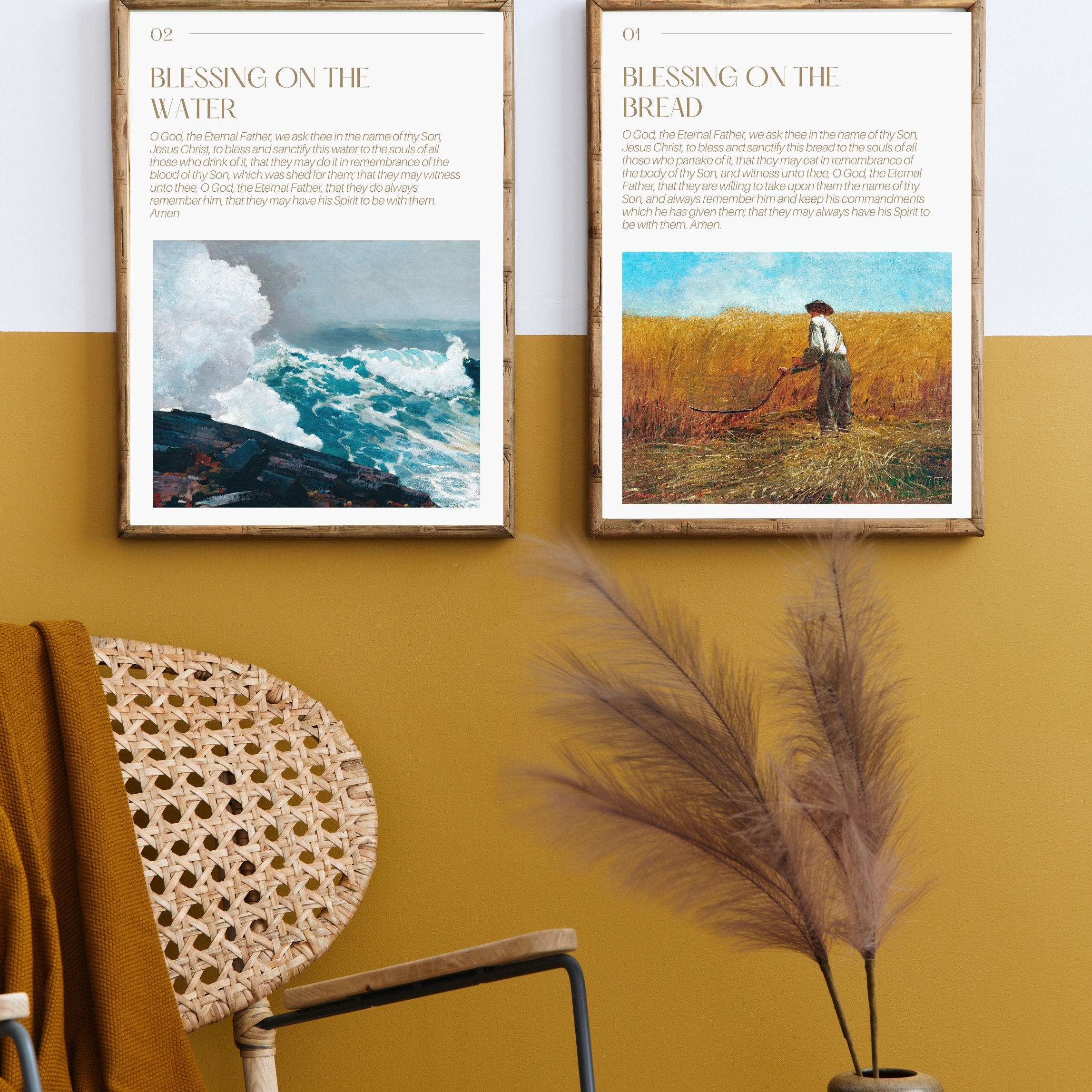 Sacrament Blessing BUNDLE Digital Download Christian Art the Living Christ Jesus Christ Portrait ...